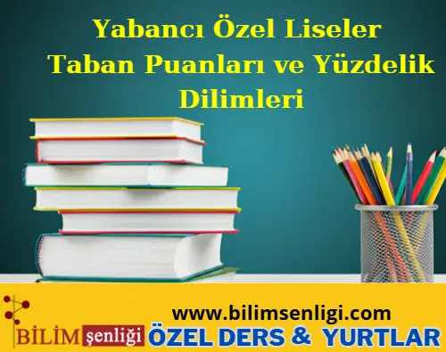 Yabancı Özel Liseleri Hedefleyenler Dikkat! 2024 Taban Puanları ve ...